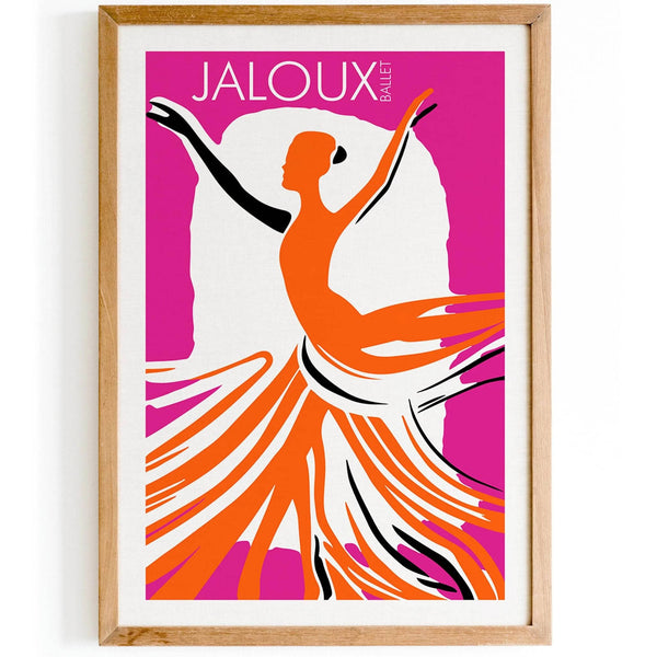 Jaloux French Ballet Art Poster – HypeSheriff