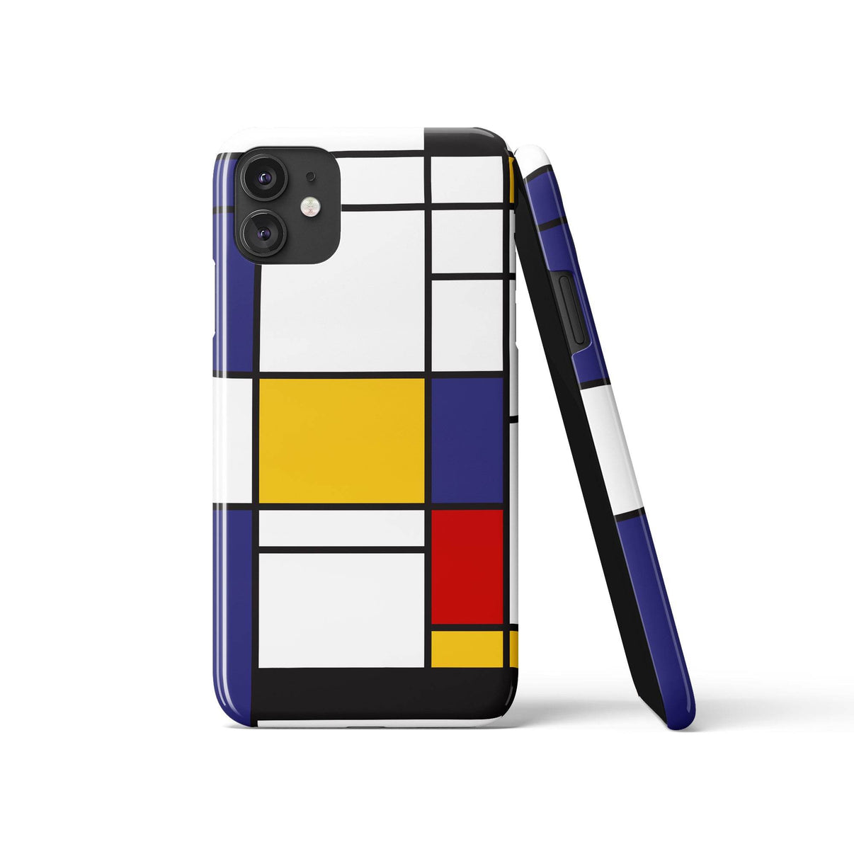 Mondrian Yellow-Red-Blue iPhone Case – HypeSheriff