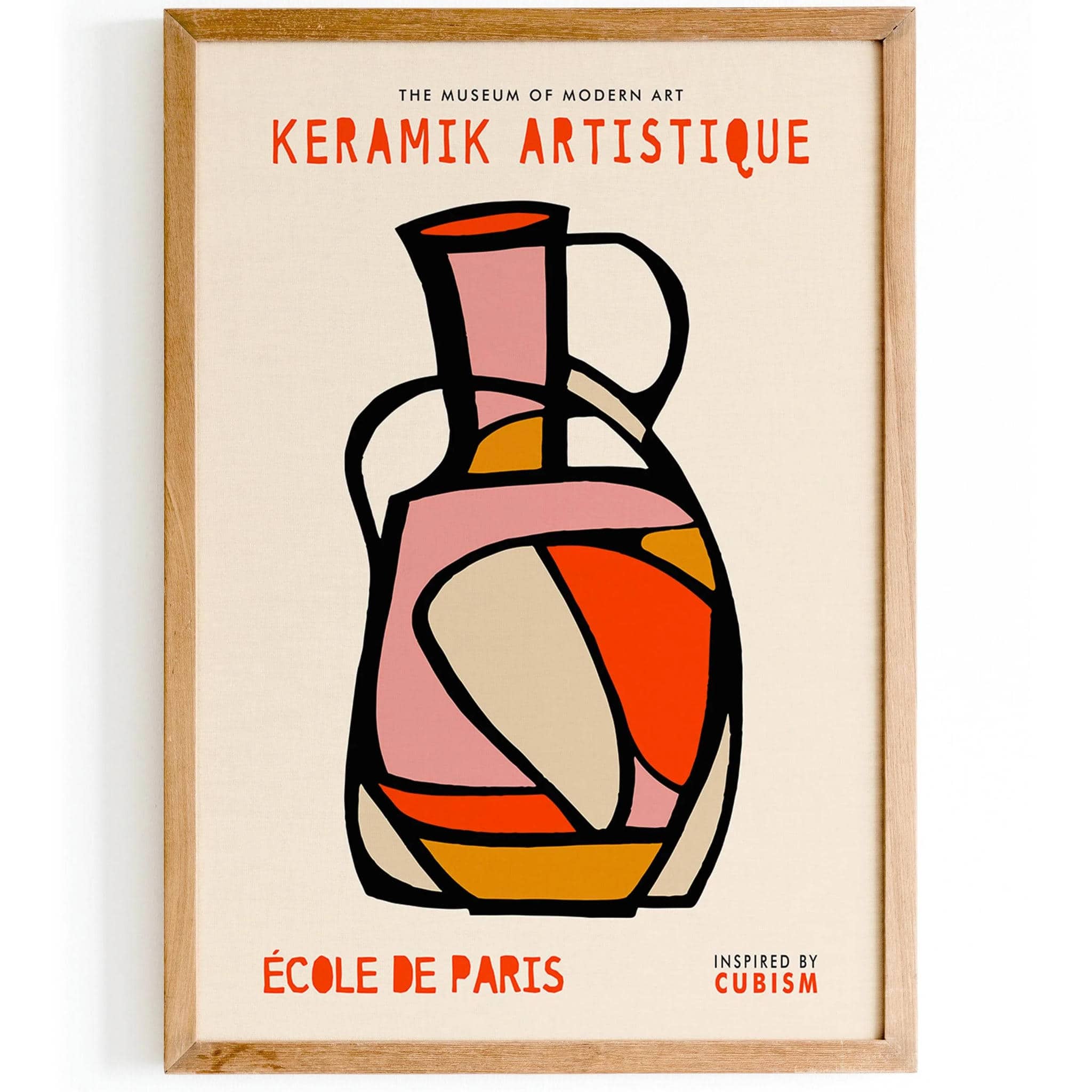 Keramik Artistique Cubism Poster – HypeSheriff