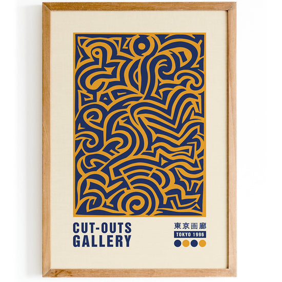 Abstract Cut Outs Poster – HypeSheriff