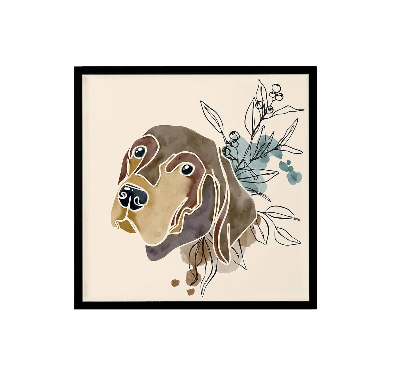 Handdrawn Dog Print – HypeSheriff