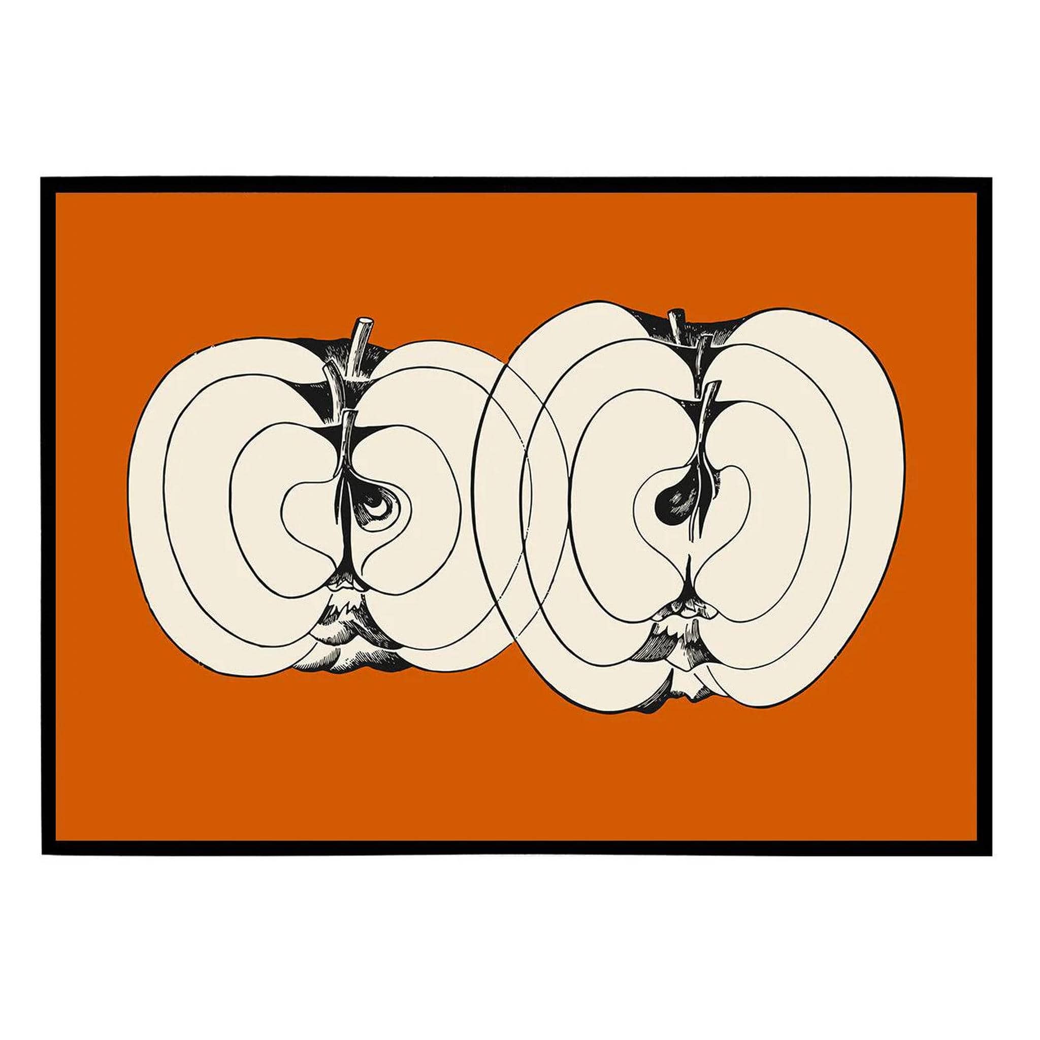 Minimalist Apple Horizontal Print – HypeSheriff