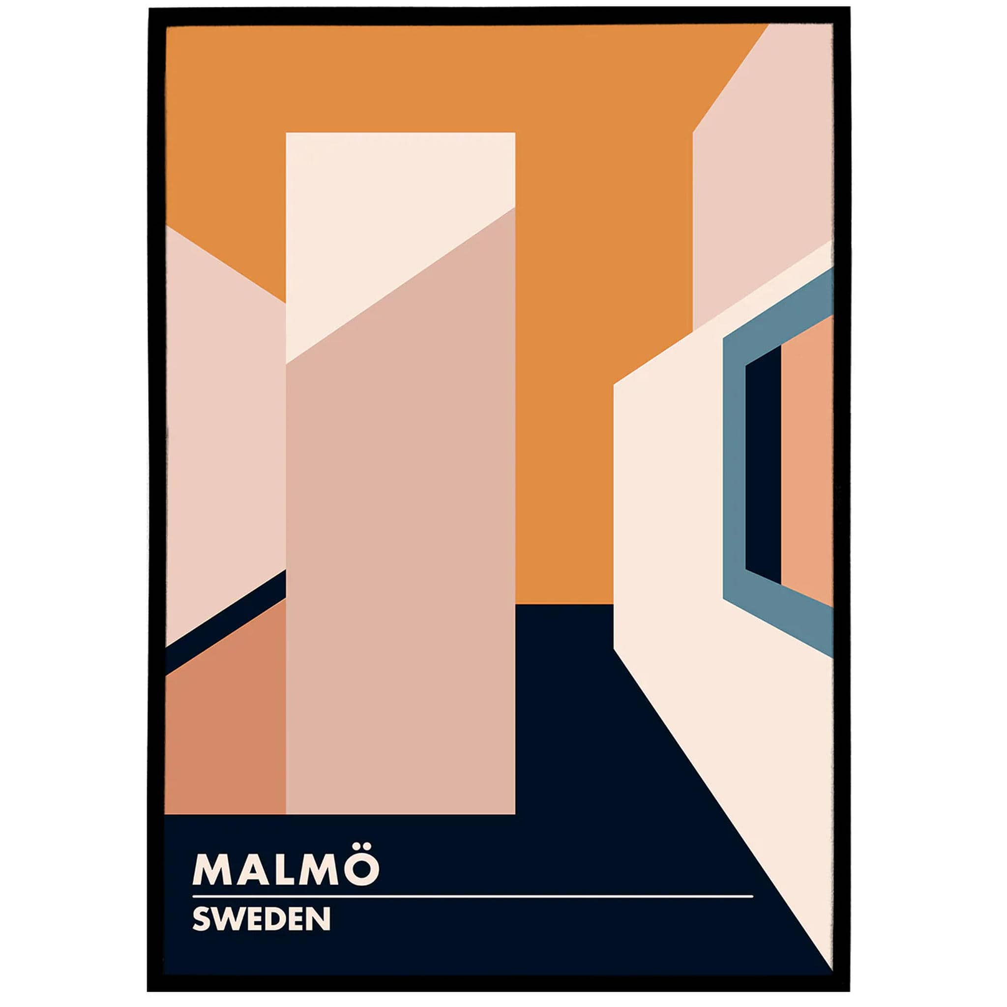 Malmö, Sweden Poster – HypeSheriff