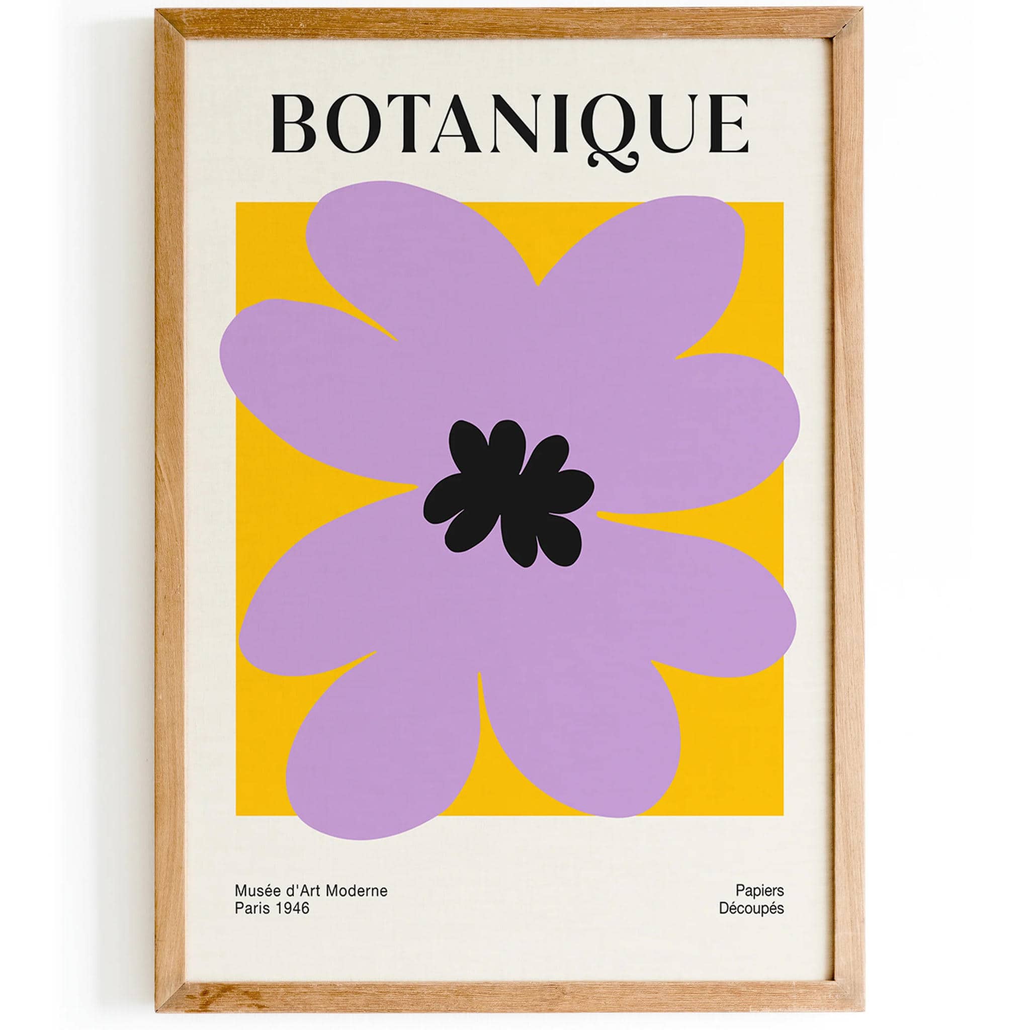 Violet Retro Flower Poster – HypeSheriff