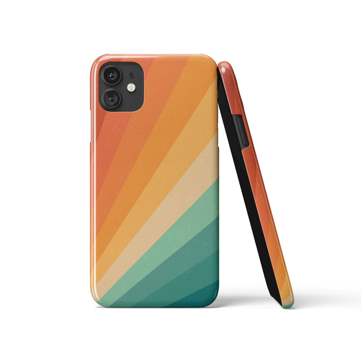 Classic Retro 70s Vintage Style Stripes iPhone Case – HypeSheriff
