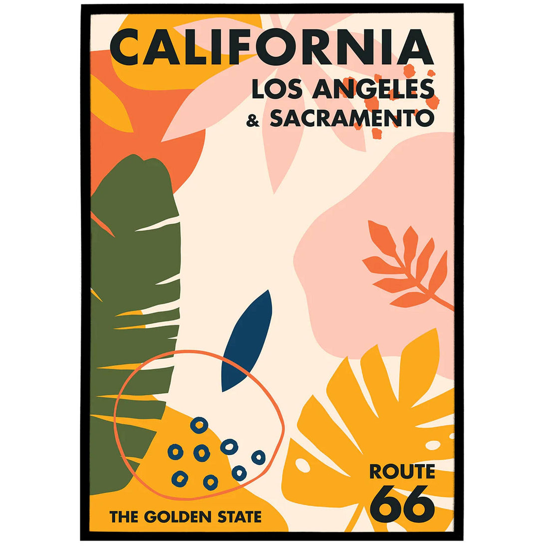 California Destination Poster – HypeSheriff