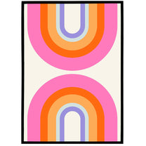 Minimalist Rainbow Poster – HypeSheriff