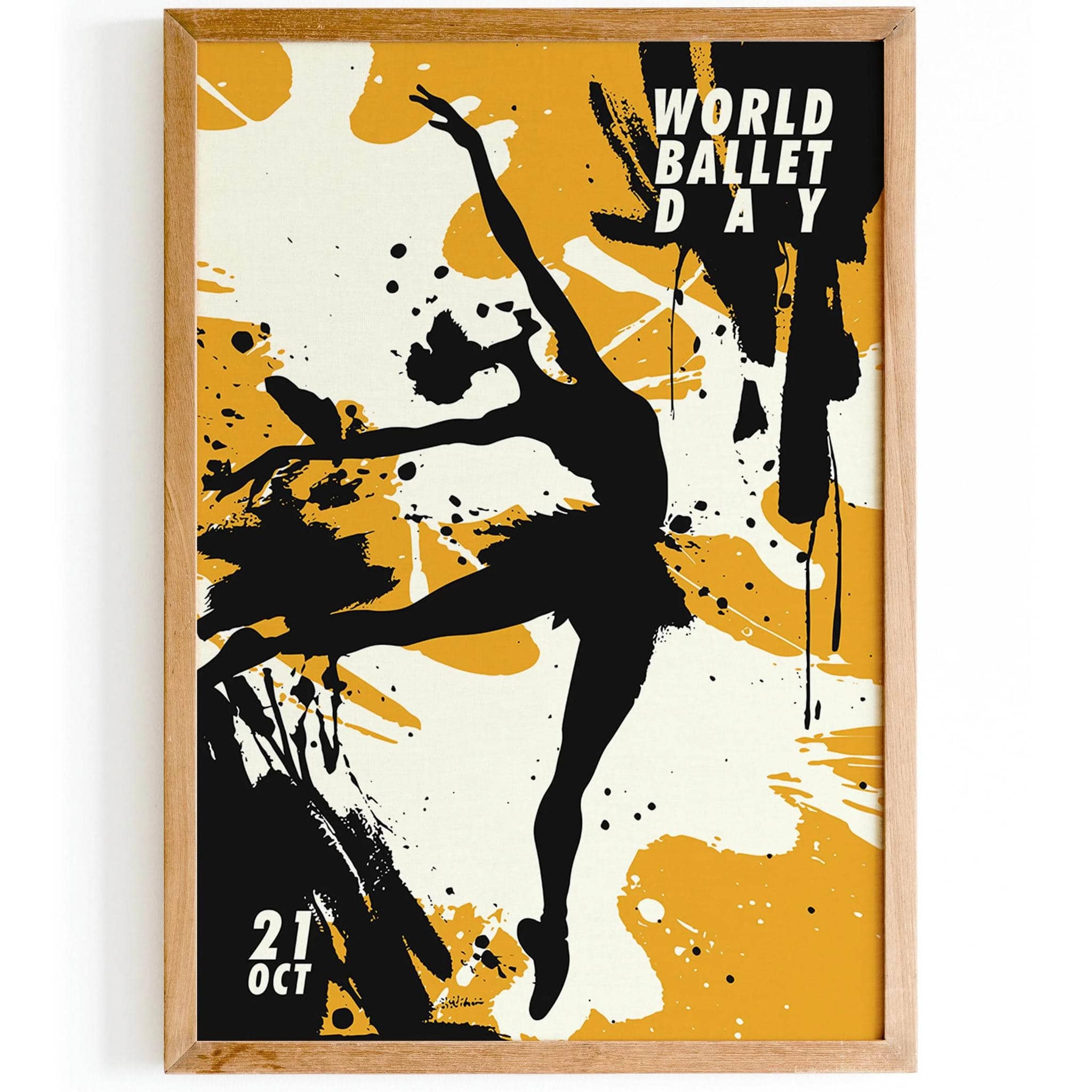 World Ballet Day Art Event Poster – HypeSheriff