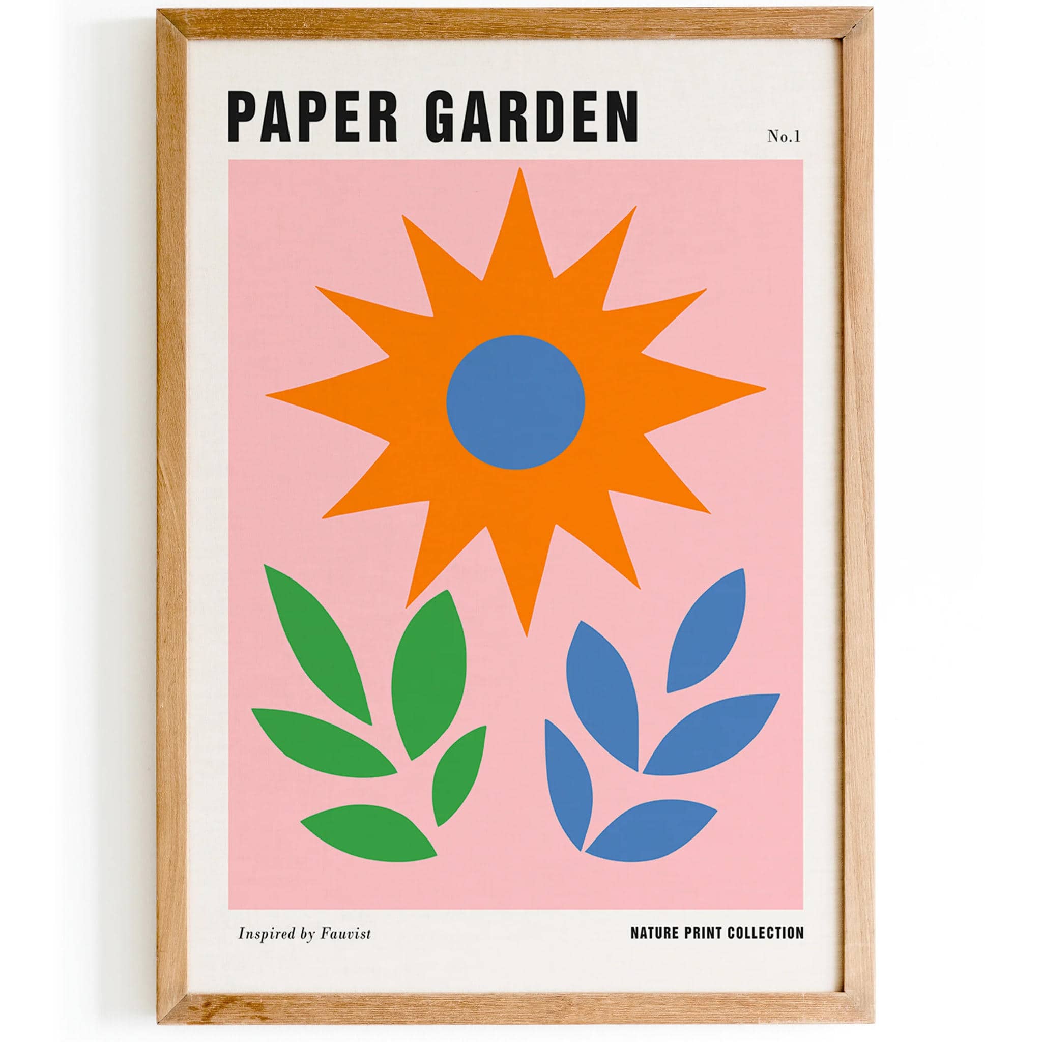 Paper Garden Cut Outs Poster – HypeSheriff