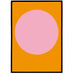 Minimalist Pink Sun Poster – HypeSheriff