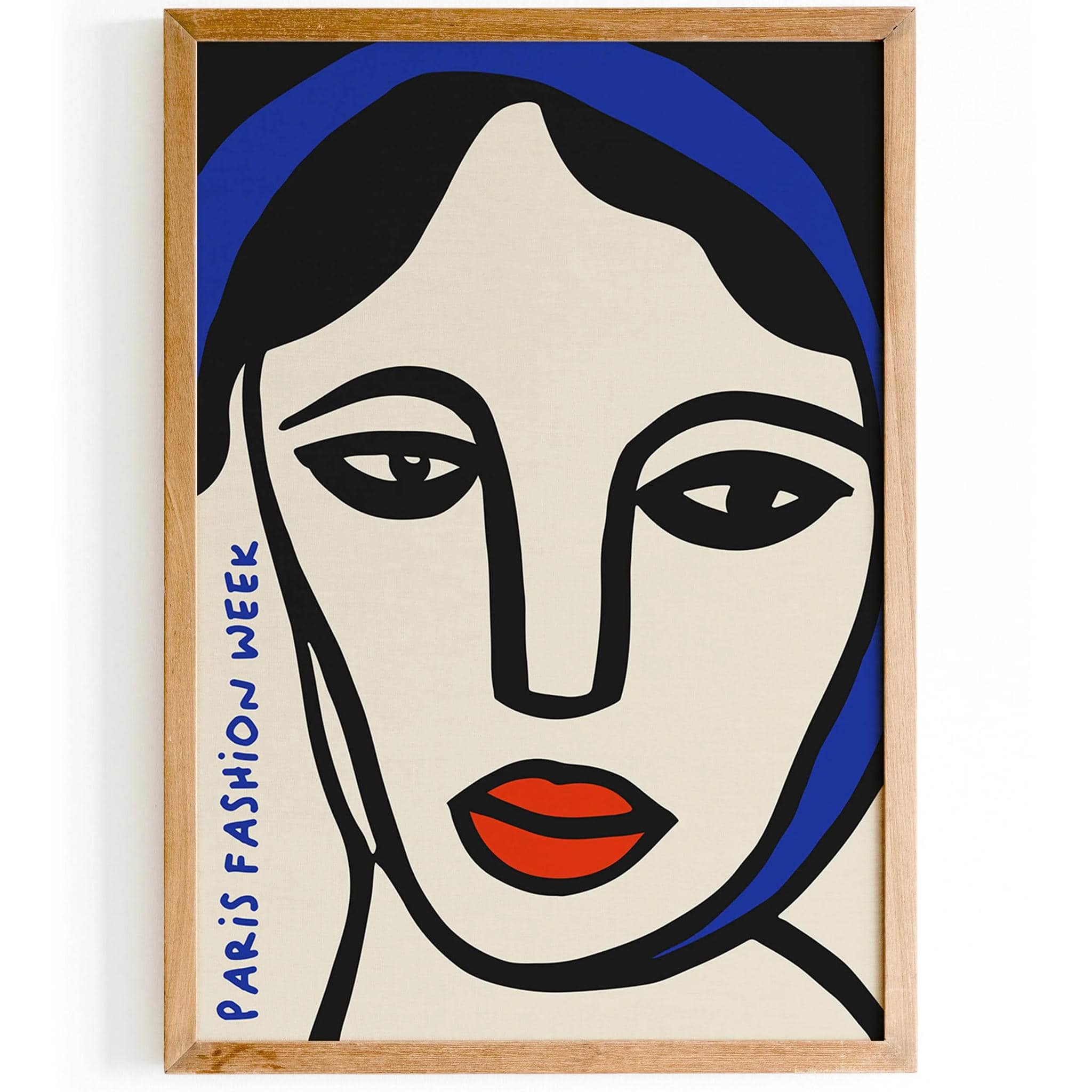 Retro Paris Fashion Week Woman Poster – HypeSheriff