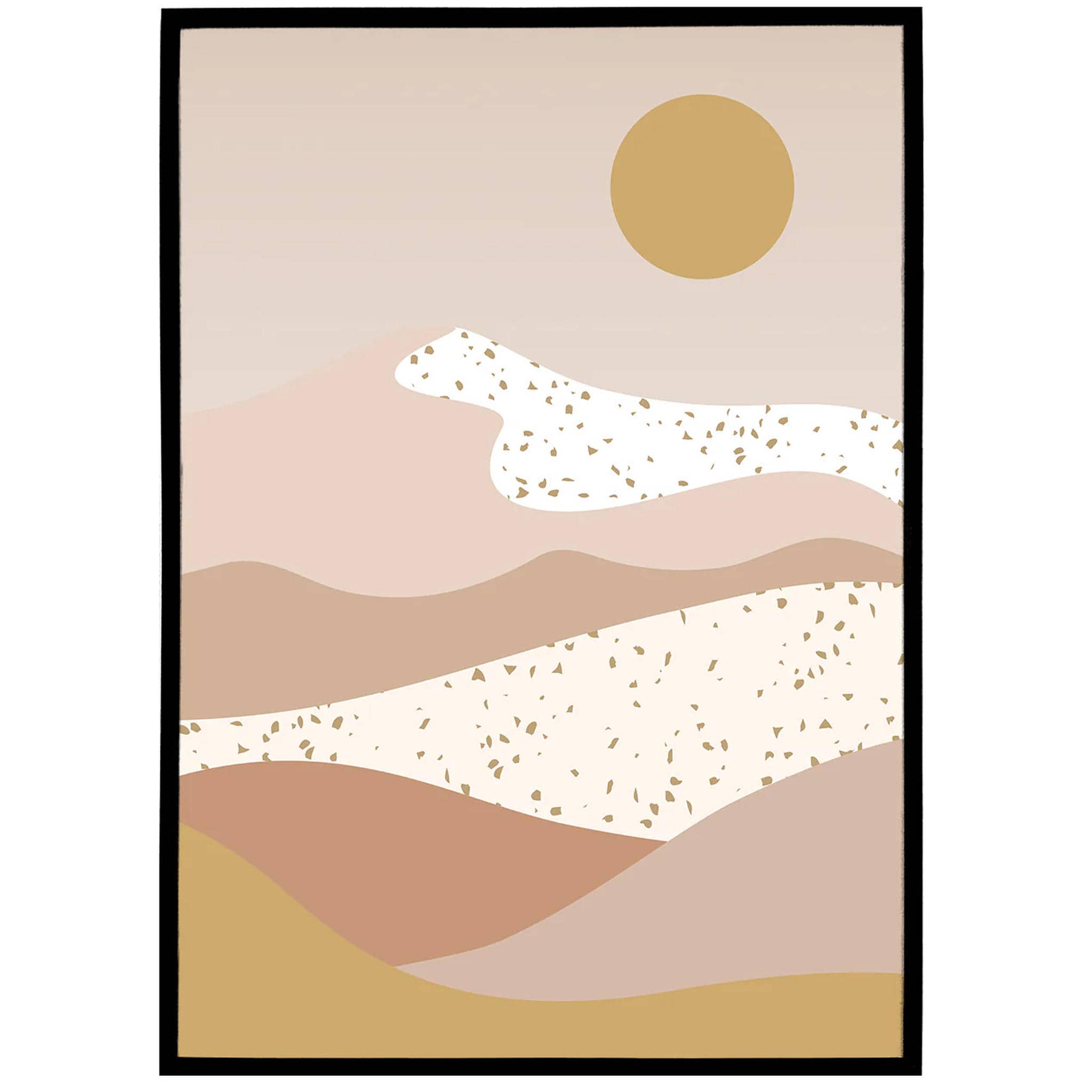 Farmhouse Landscape Poster – HypeSheriff