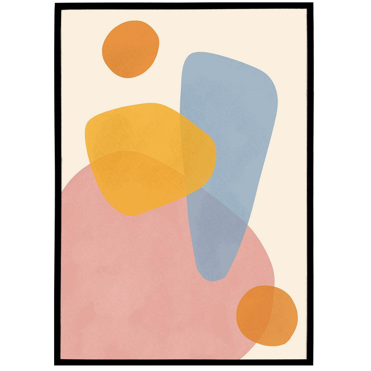 Abstract Colorful Shapes Poster – HypeSheriff