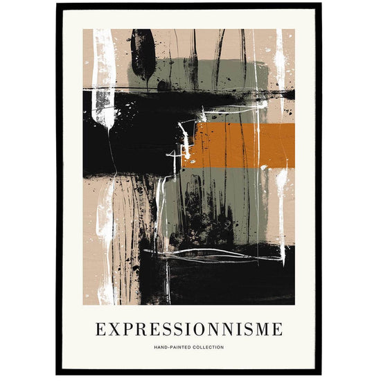 Abstract Expressionism Poster – HypeSheriff