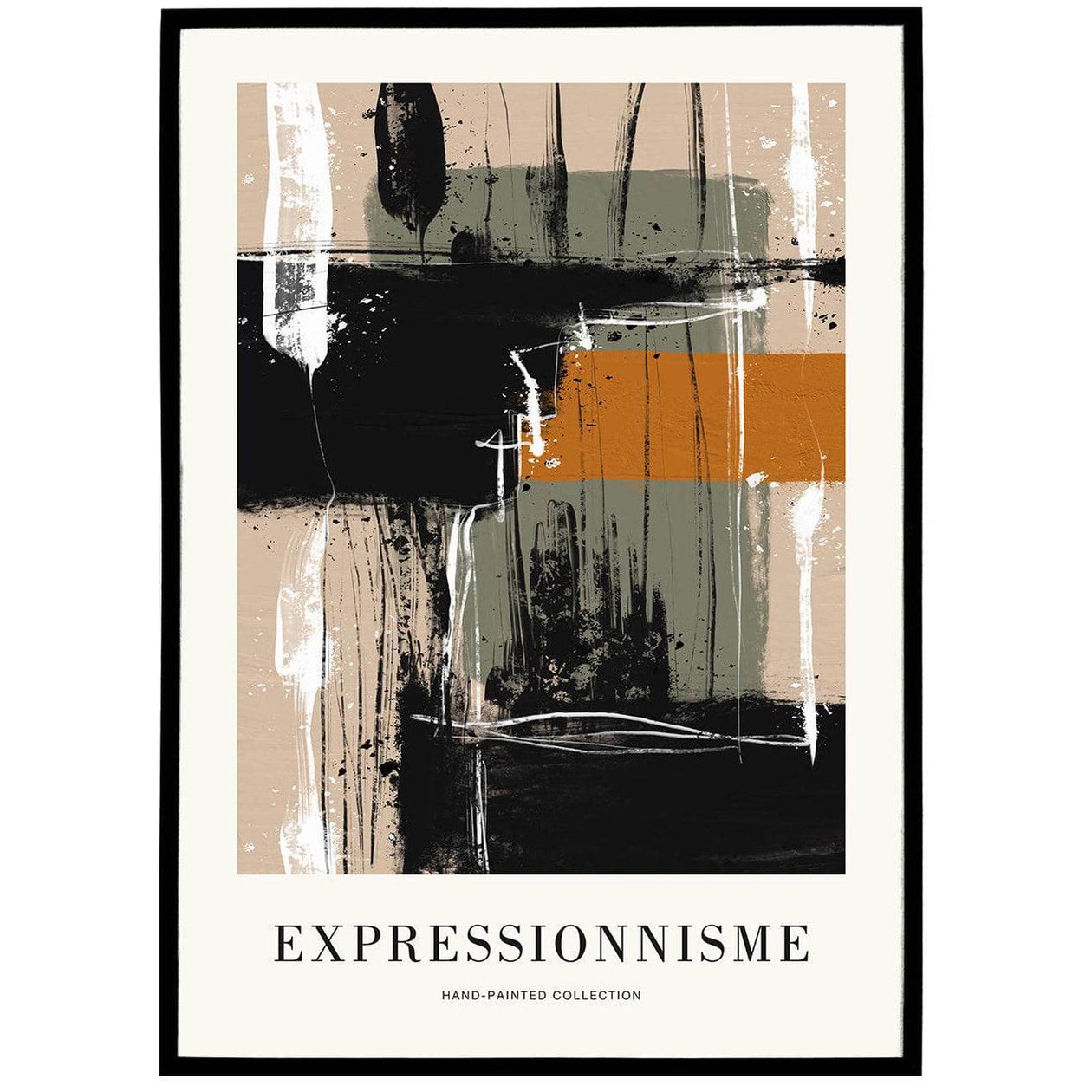 Abstract Expressionism Poster — HypeSheriff US
