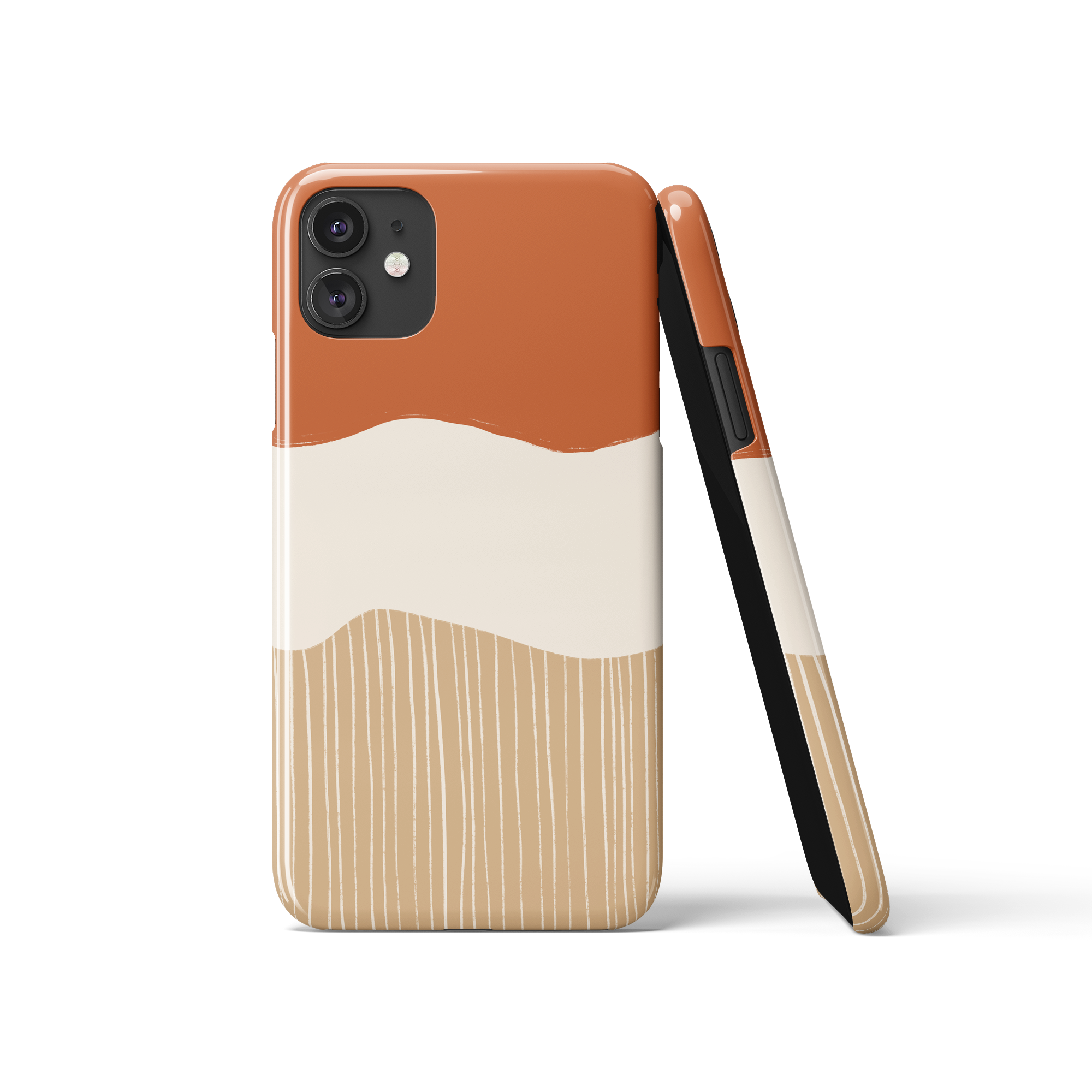 Modern Boho Abstract Painting iPhone Case – HypeSheriff