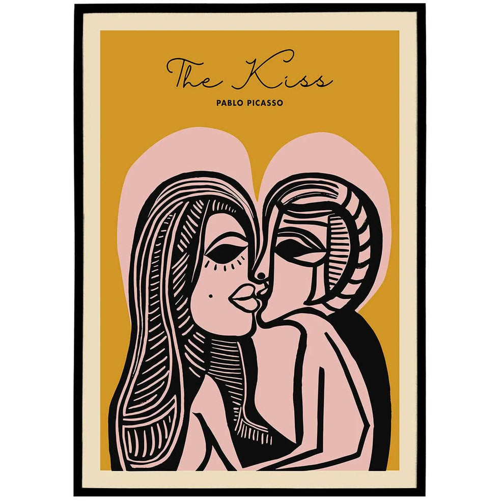 Beige Picasso Cubism Inspired Poster – HypeSheriff