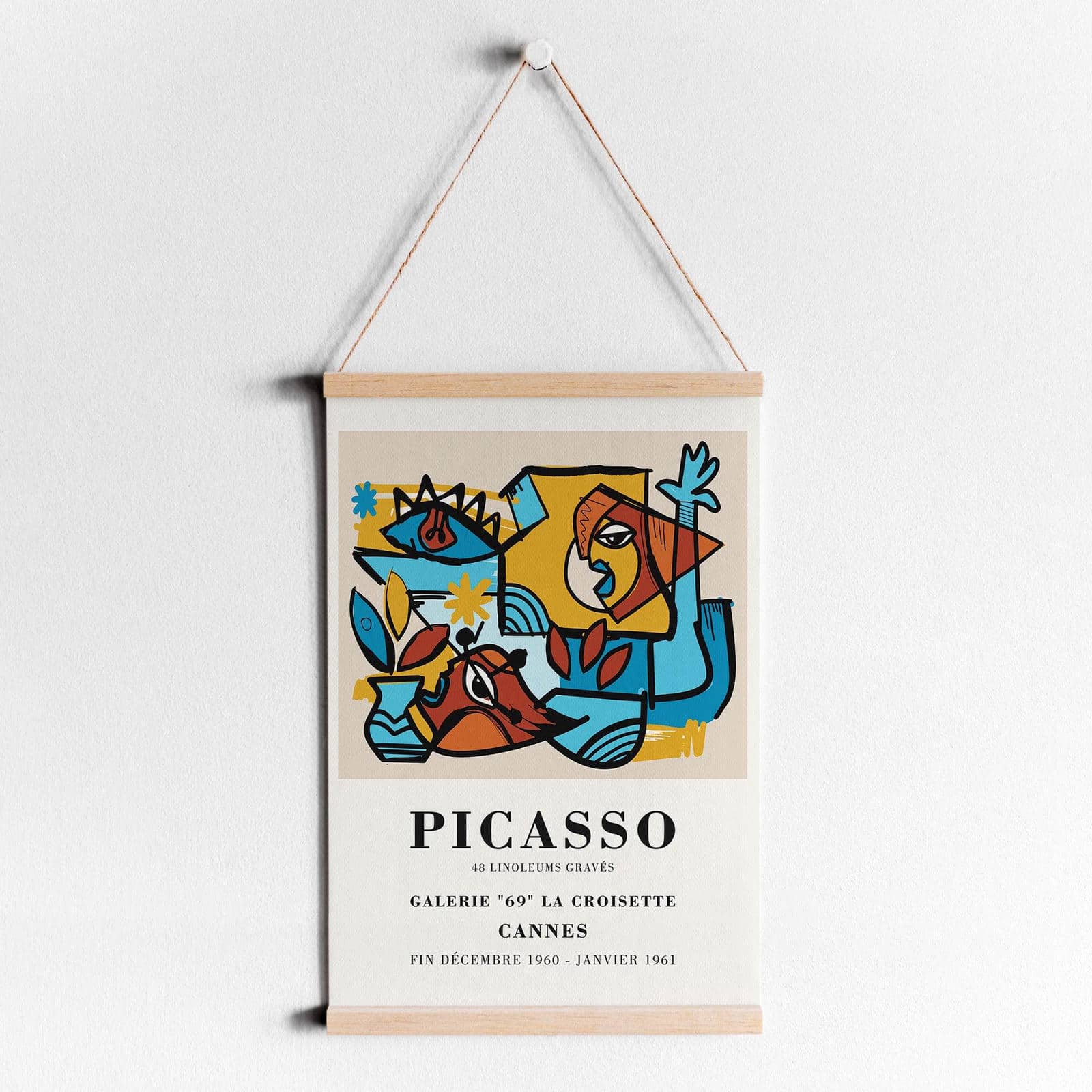 Picasso Exhibition 1961 Poster – HypeSheriff