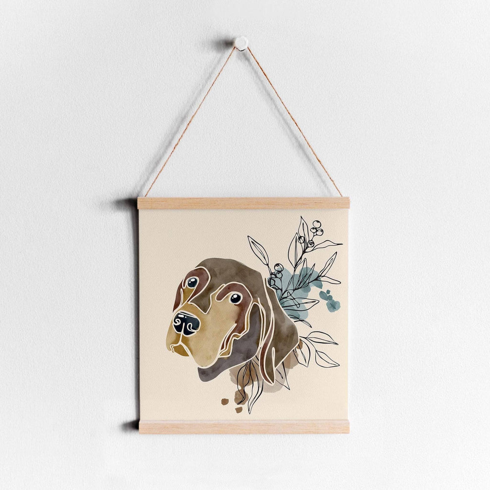 Handdrawn Dog Print – HypeSheriff