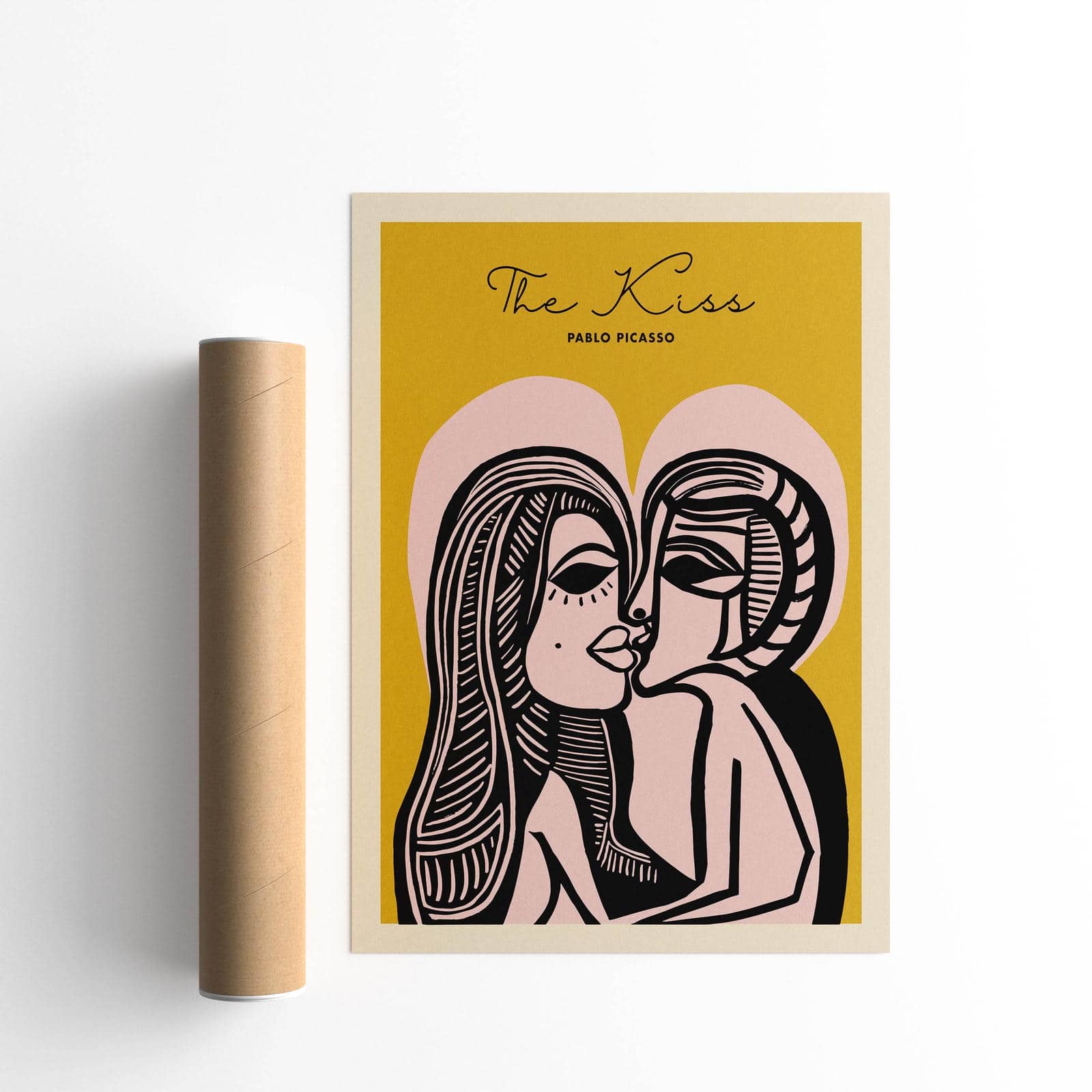 Beige Picasso Cubism Inspired Poster – HypeSheriff