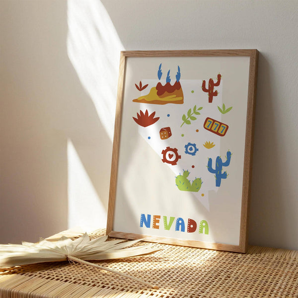 Nevada, Travel Poster – HypeSheriff