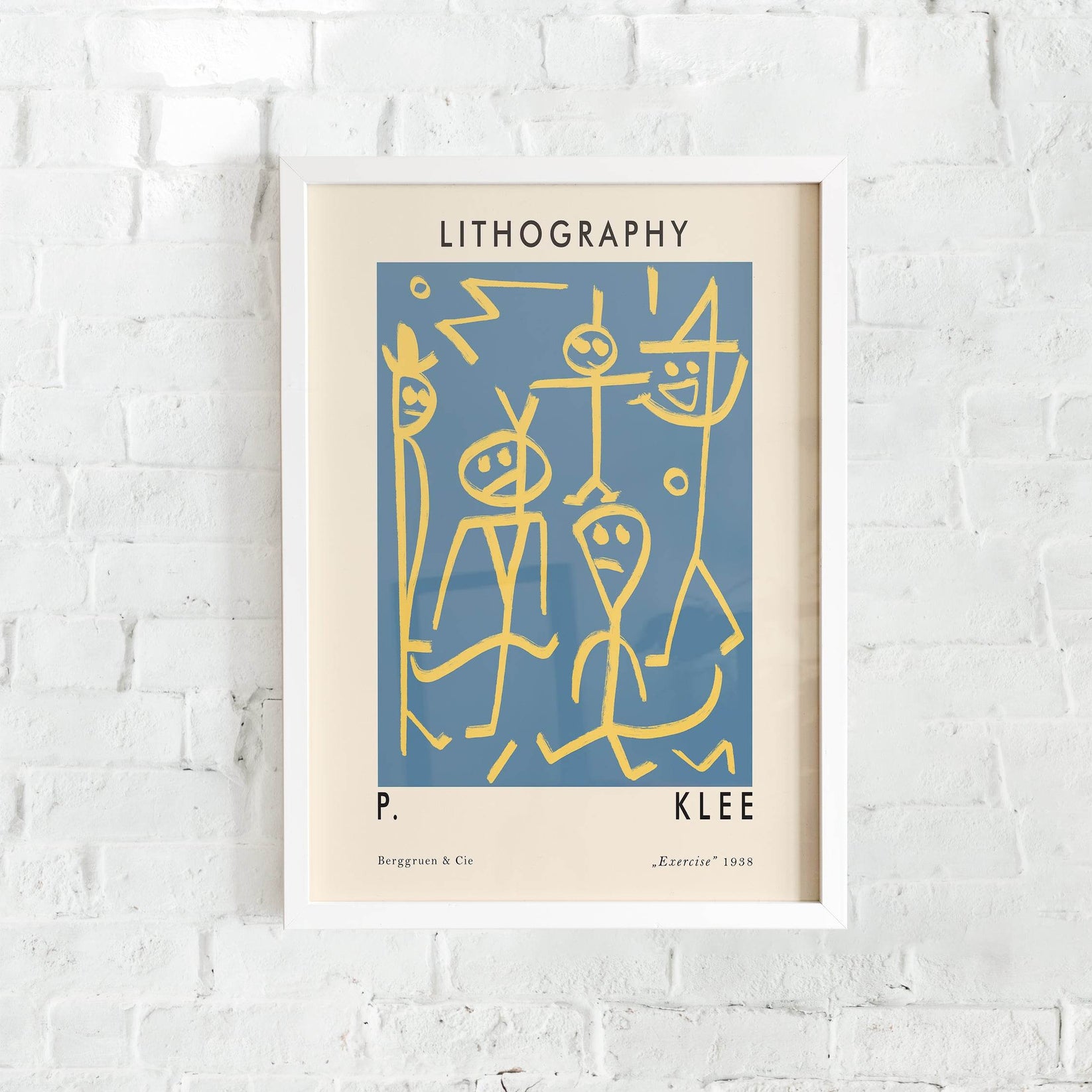 P. Klee Exhibition Poster | Shop posters and Art prints Online ...