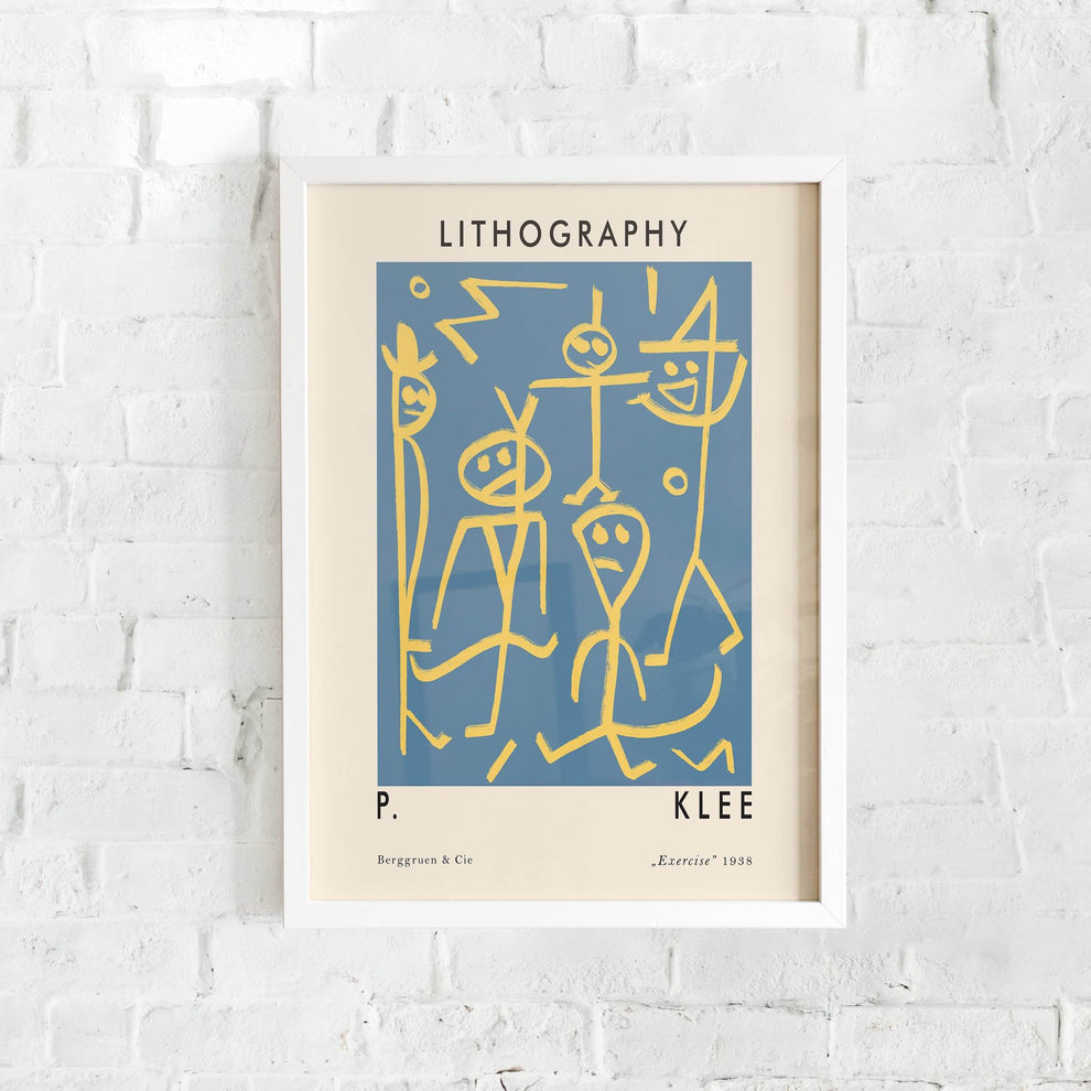 P. Klee Exhibition Poster | Shop posters and Art prints Online ...