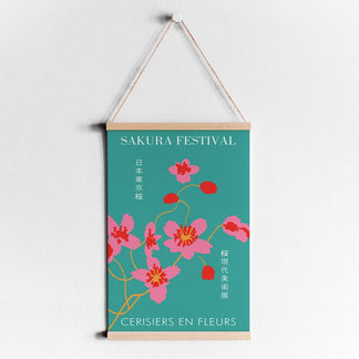Sakura Cherry Blossom Festival Poster – HypeSheriff