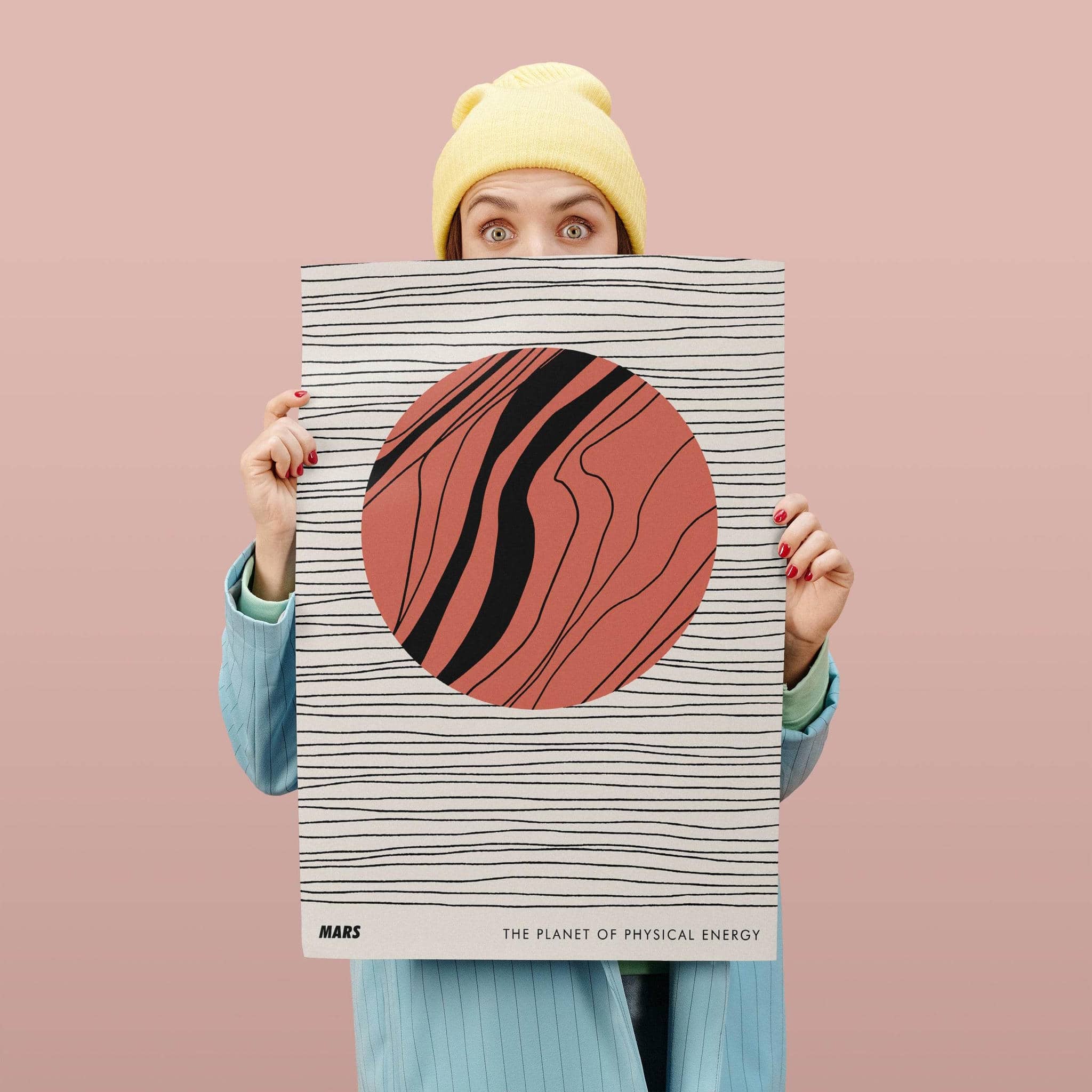 Mars Planet Retro Poster – HypeSheriff