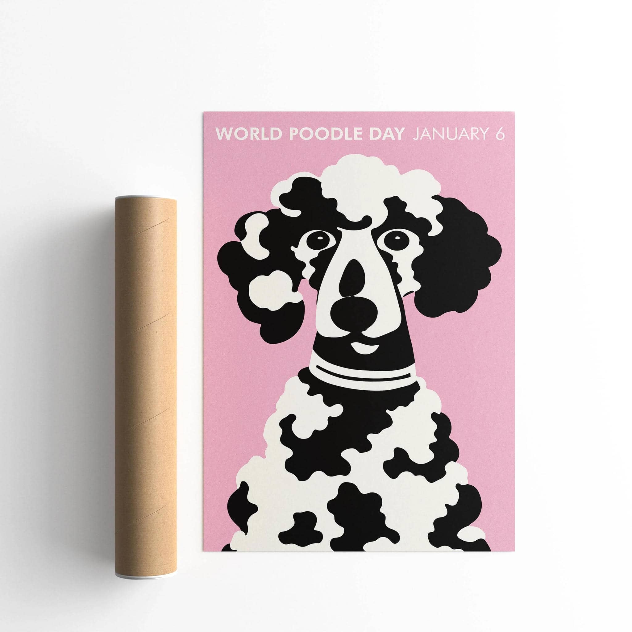 World Poodle Day Pink Poster – HypeSheriff