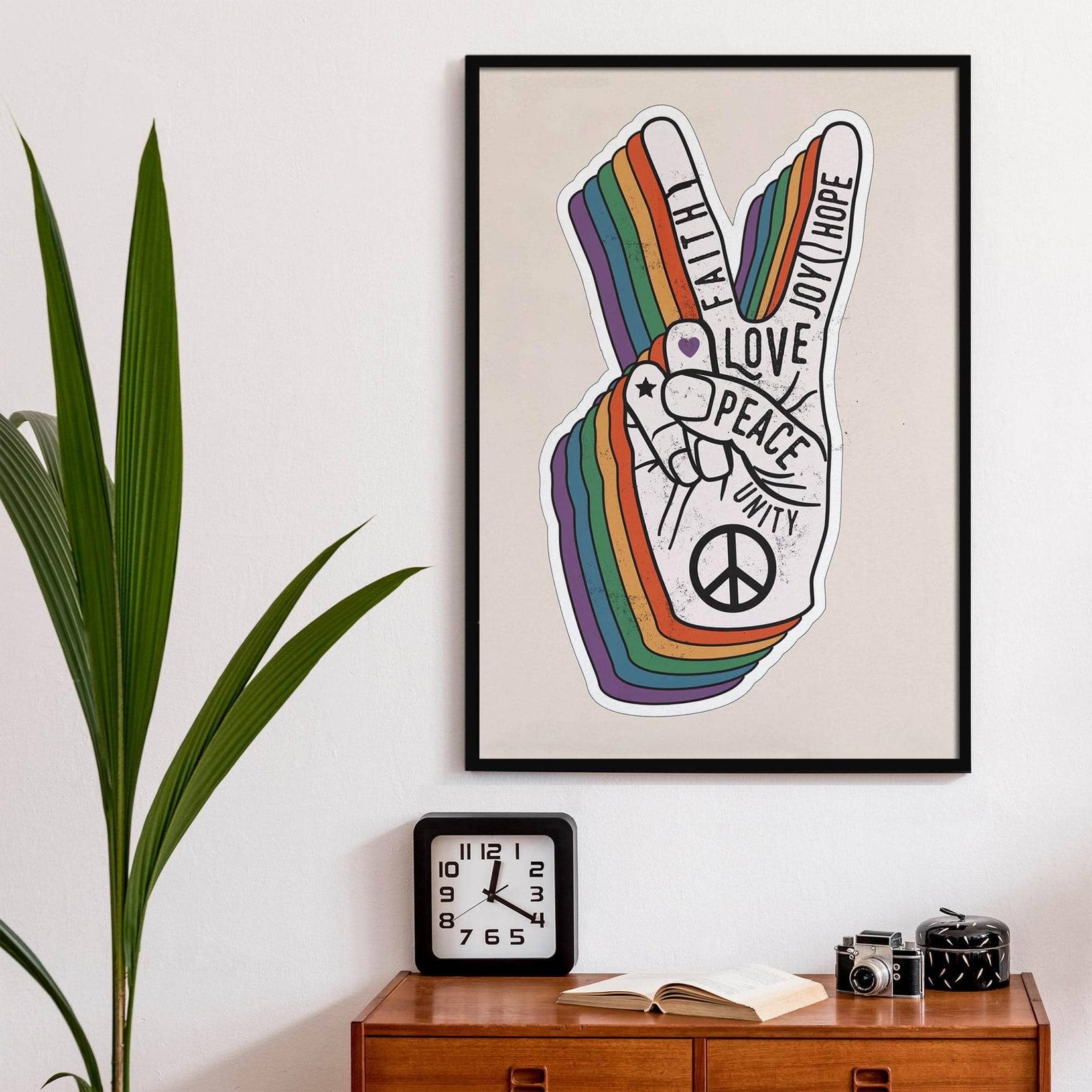 Peace & Love Poster – HypeSheriff