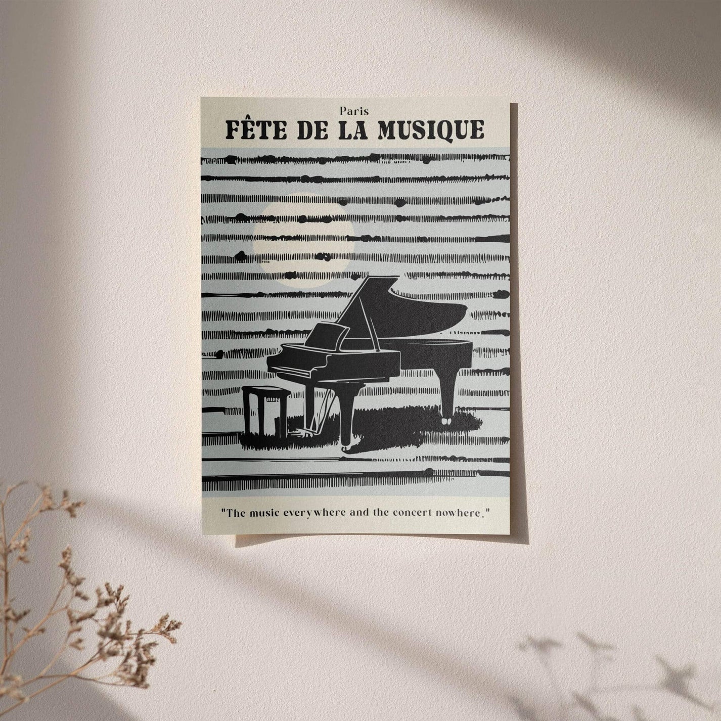 World Music Day, Paris Poster – HypeSheriff