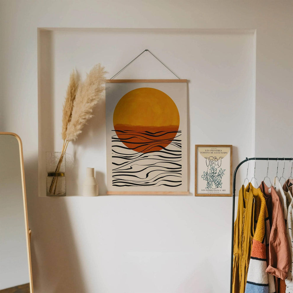 Bohemian Modern Sun Poster – HypeSheriff