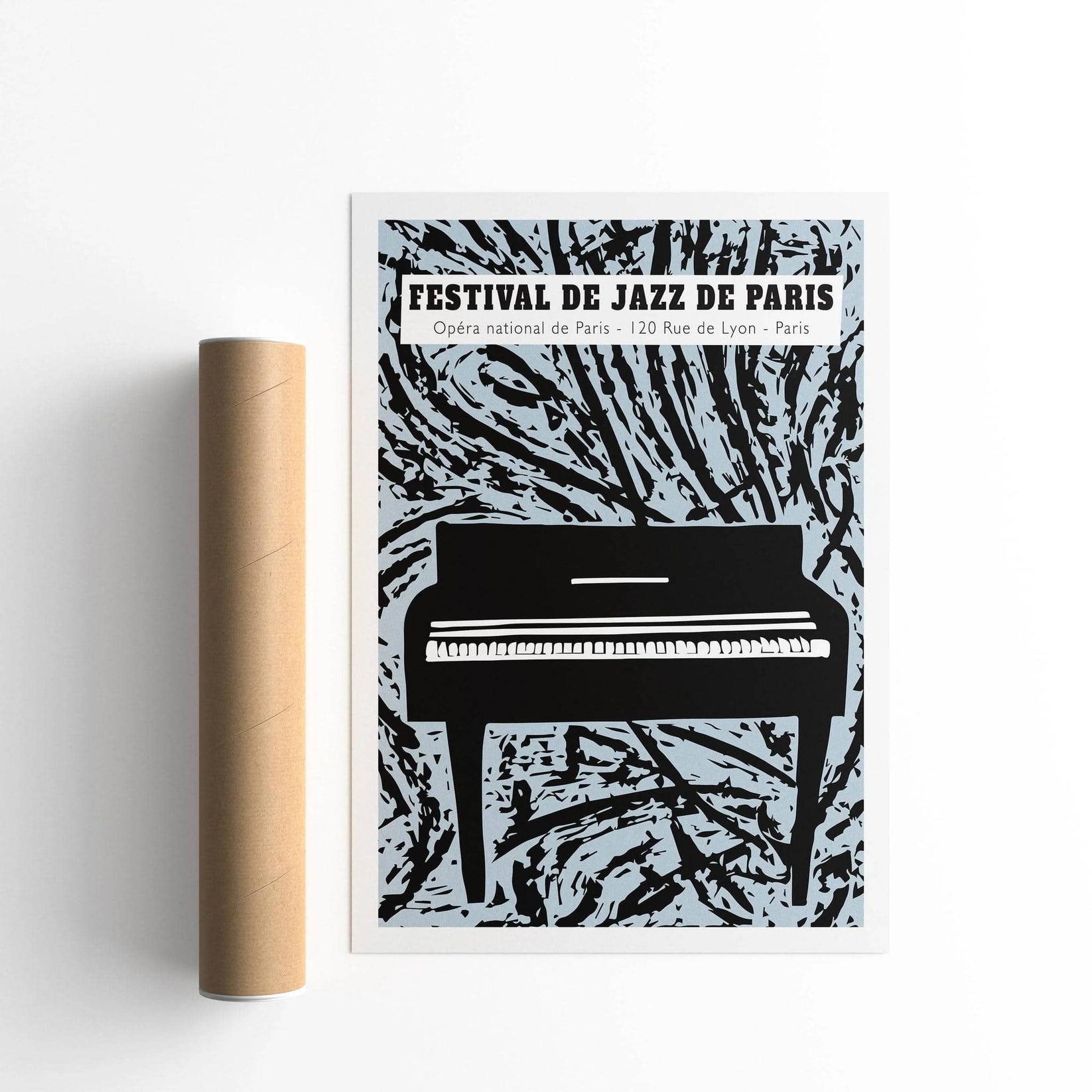 French Jazz Festival Poster – HypeSheriff