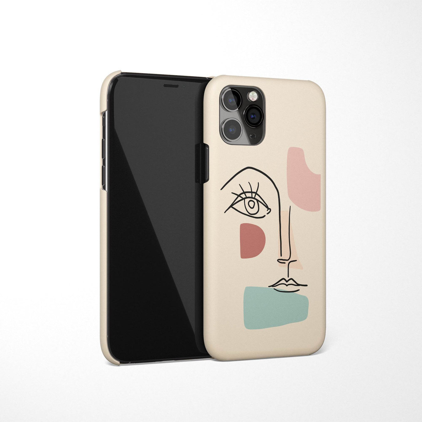 Line Art Face iPhone Case – HypeSheriff