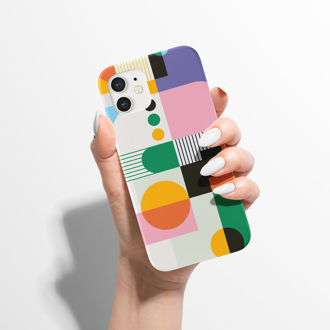 Colorful Bauhaus Geometric iPhone Case – HypeSheriff