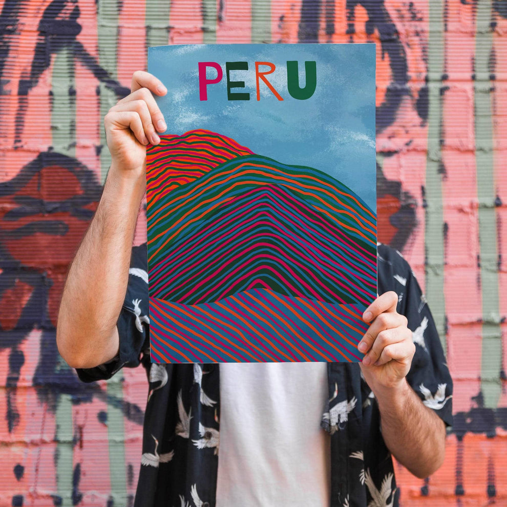 Peru Colorful Travel Poster – HypeSheriff