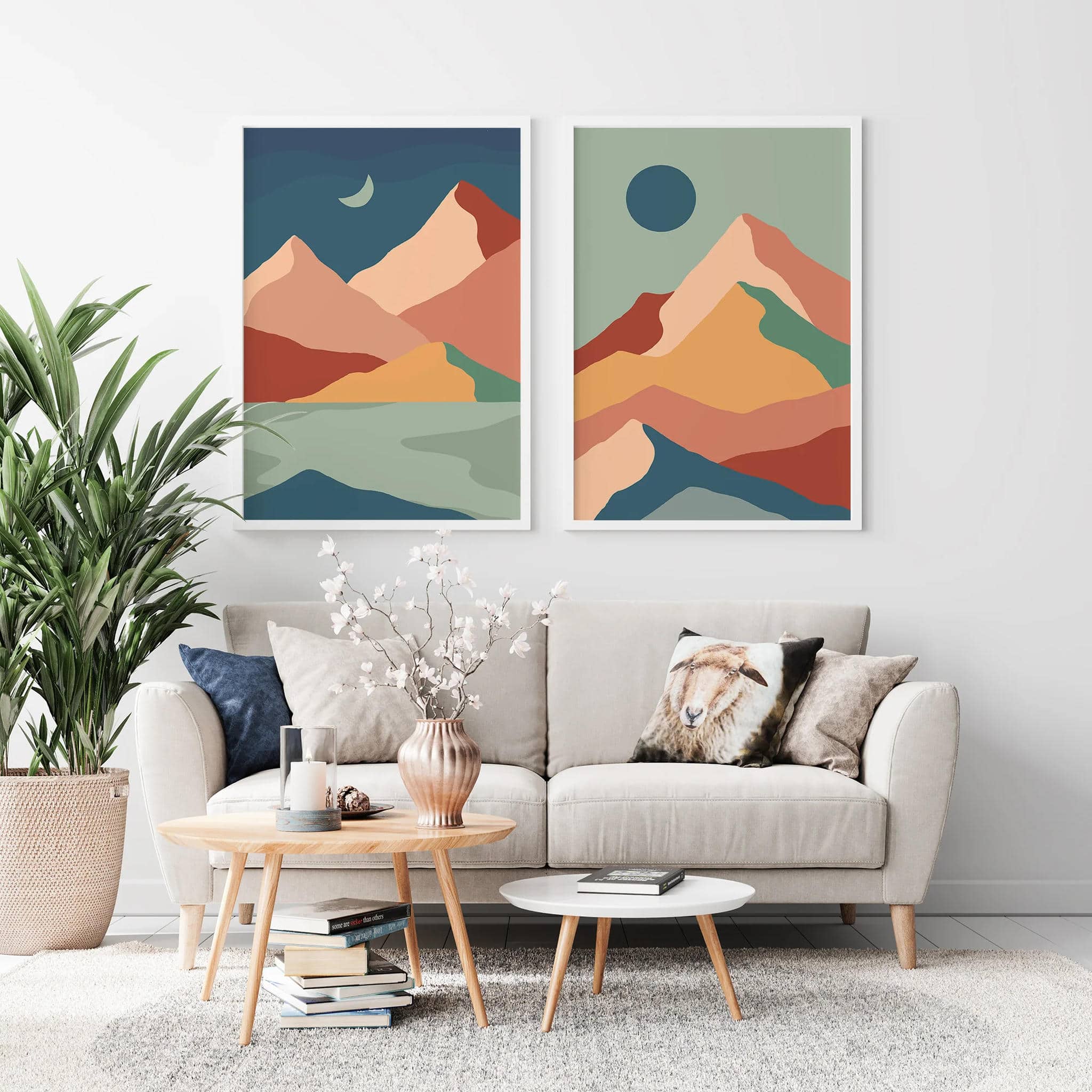 Set of 2 Scandi Travel Posters – HypeSheriff