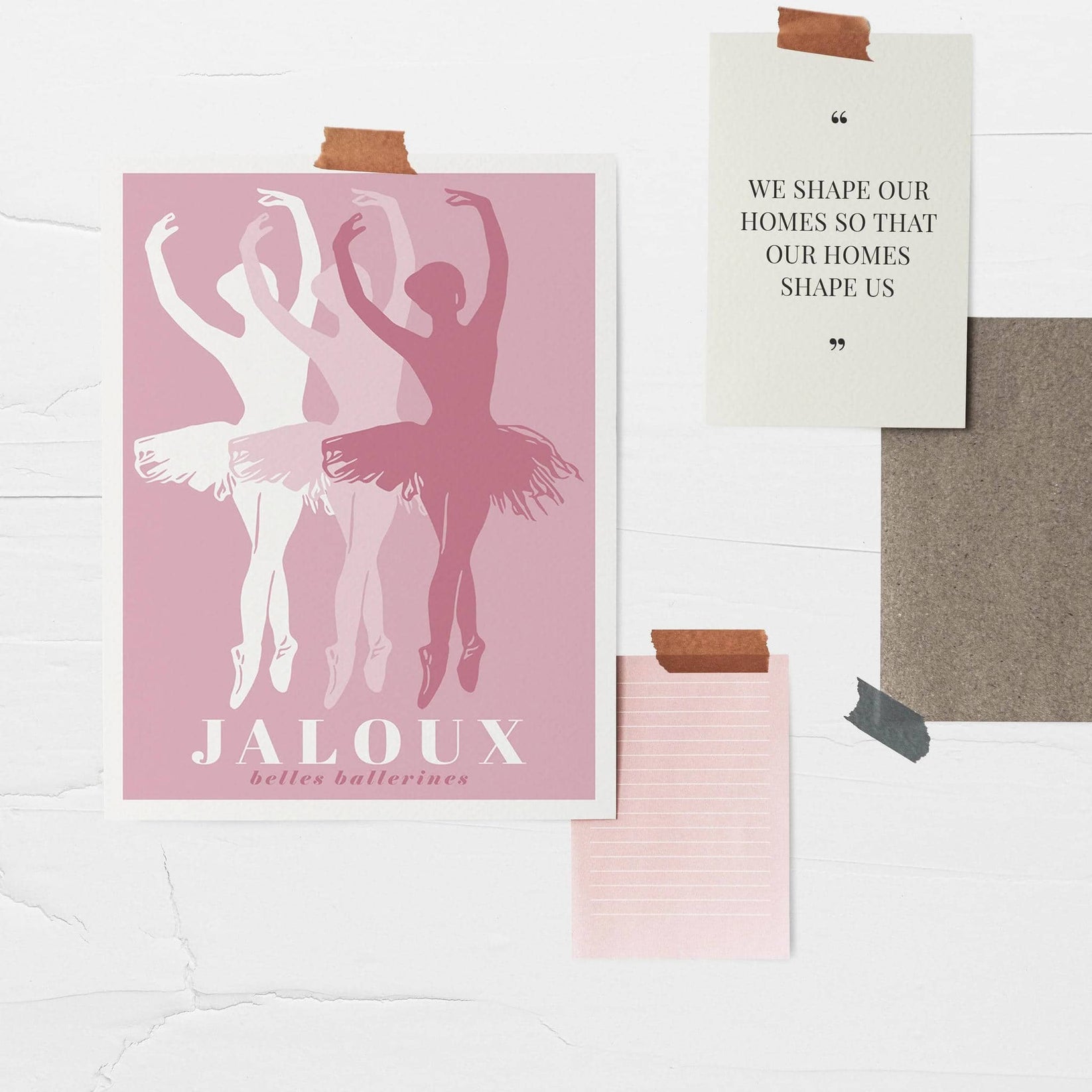 Jaloux Pink Ballet Poster – HypeSheriff