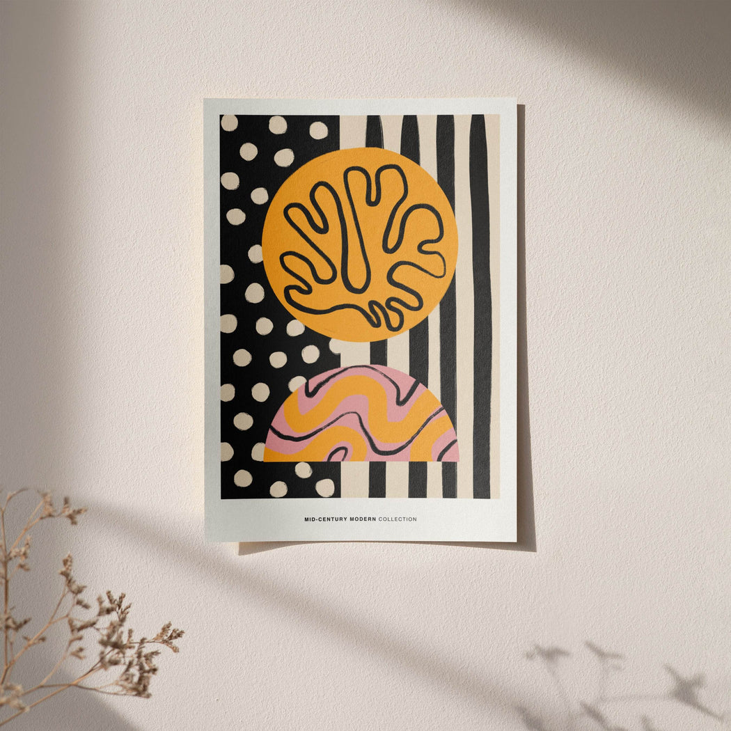 Abstract Illustration Print | Shop posters and Art prints Online ...