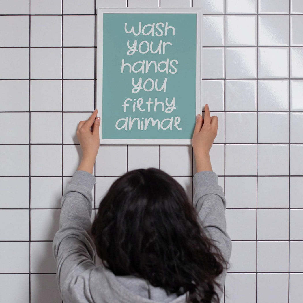 Wash Your Hands Funny Poster — HypeSheriff US