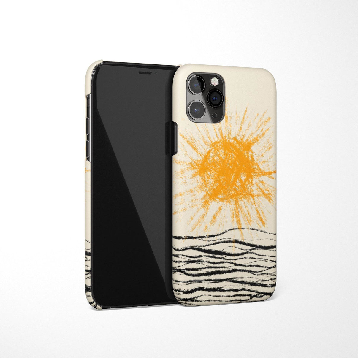 Handdrawn Sun iPhone Case – HypeSheriff