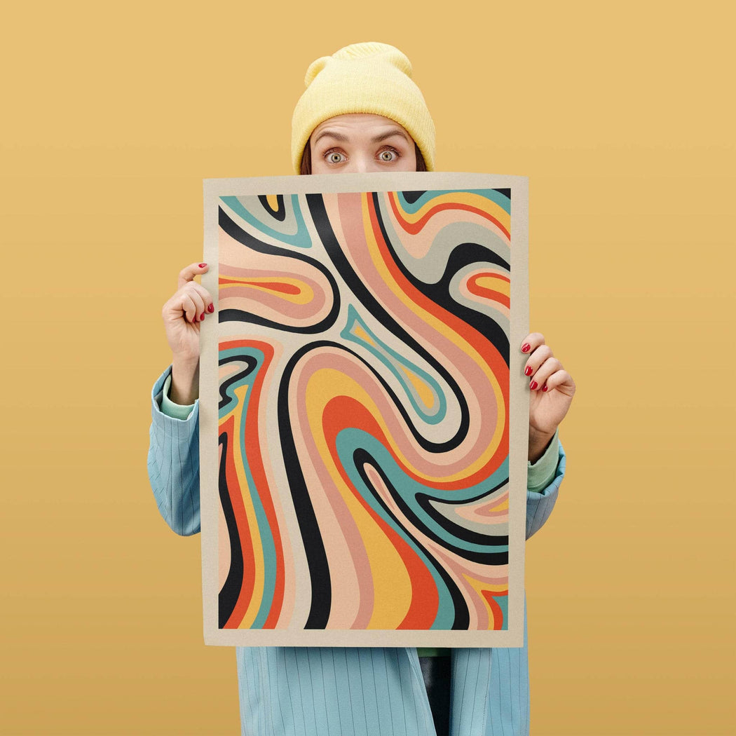 Abstract Composition Poster — HypeSheriff US