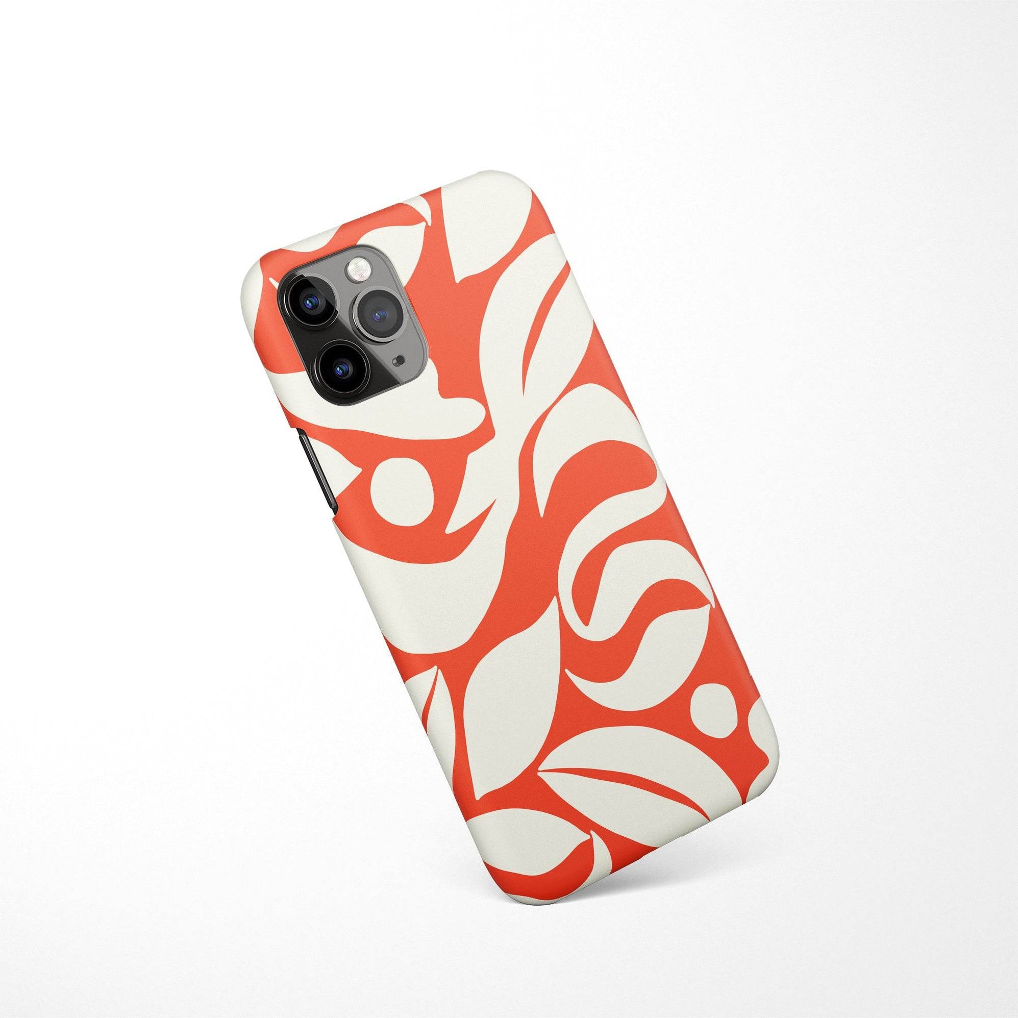 Red and White iPhone Case — HypeSheriff US