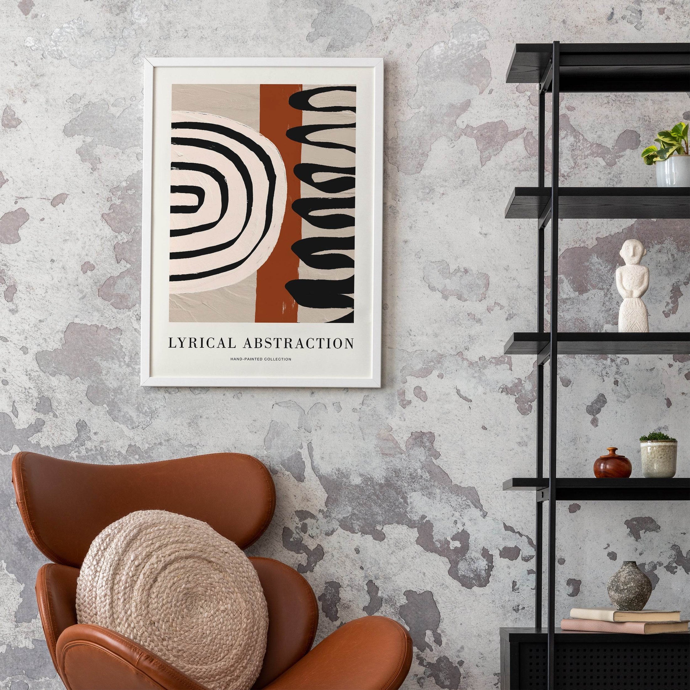 Lyrical Abstraction Modern Poster | Iconic Posters, Original Art Prints ...