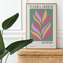 Modern Fleur de Jardin Poster – HypeSheriff