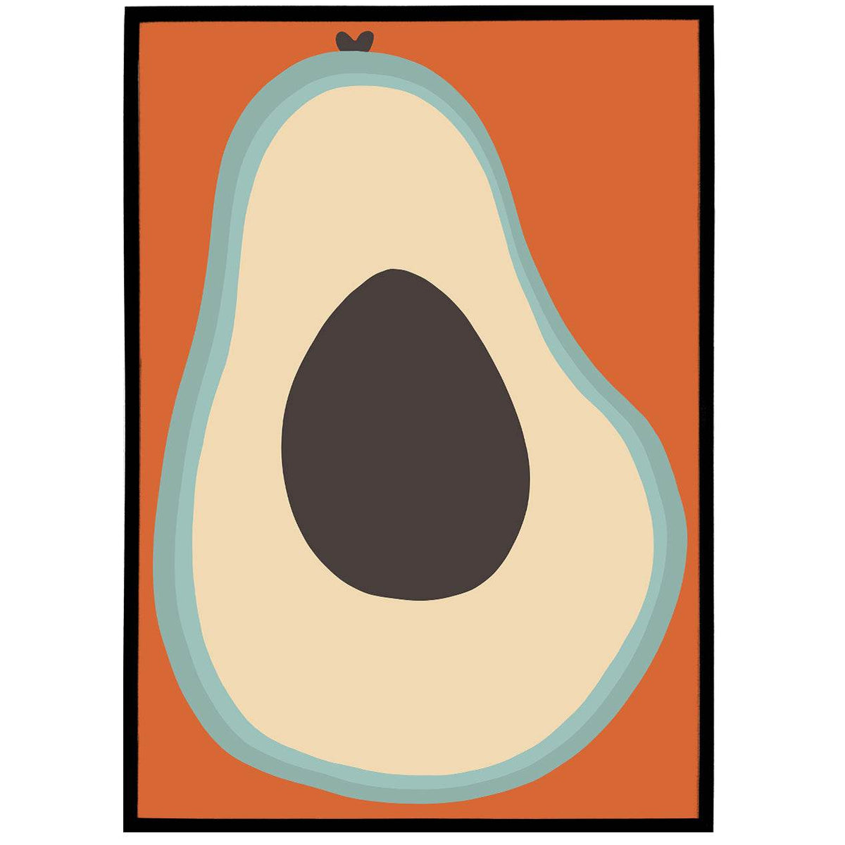 Retro Avocado Print | Iconic Posters, Original Art Prints — HypeSheriff US