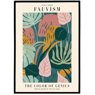 Floral Fauvism Exhibition Poster – HypeSheriff