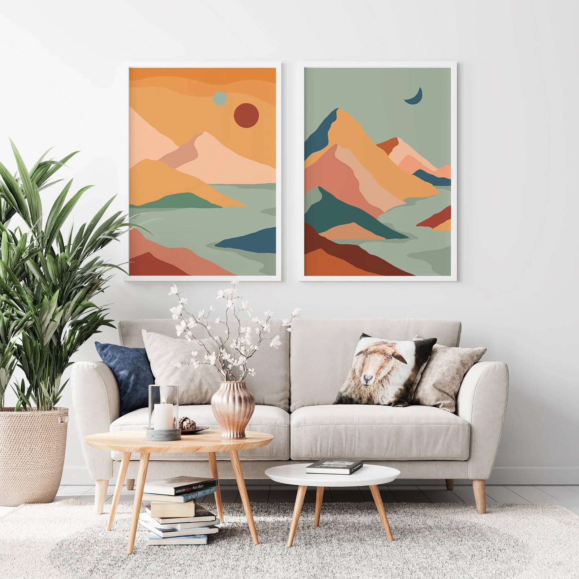 Set of 2 Boho Travel Posters — HypeSheriff US