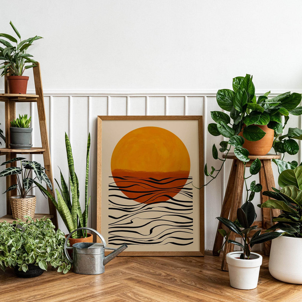 Bohemian Modern Sun Poster — HypeSheriff US